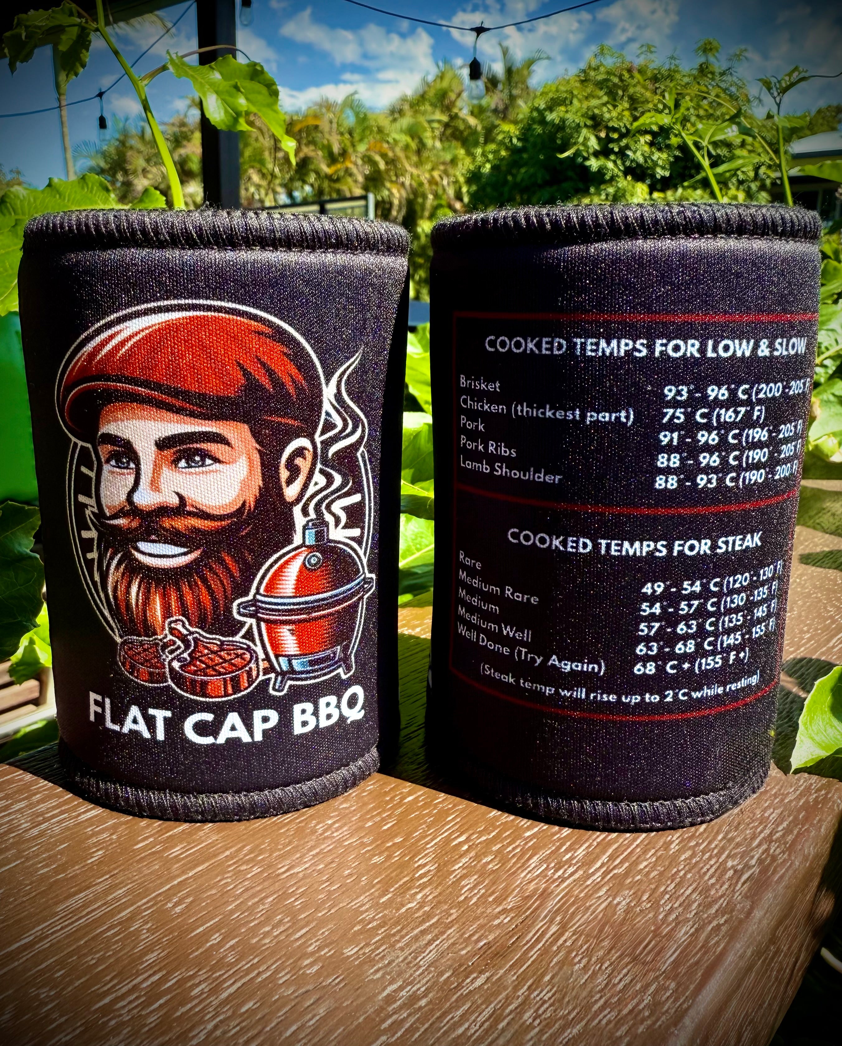 Stubby Cooler – FLAT CAP BBQ